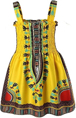 African Dashiki Dress Baby Girl